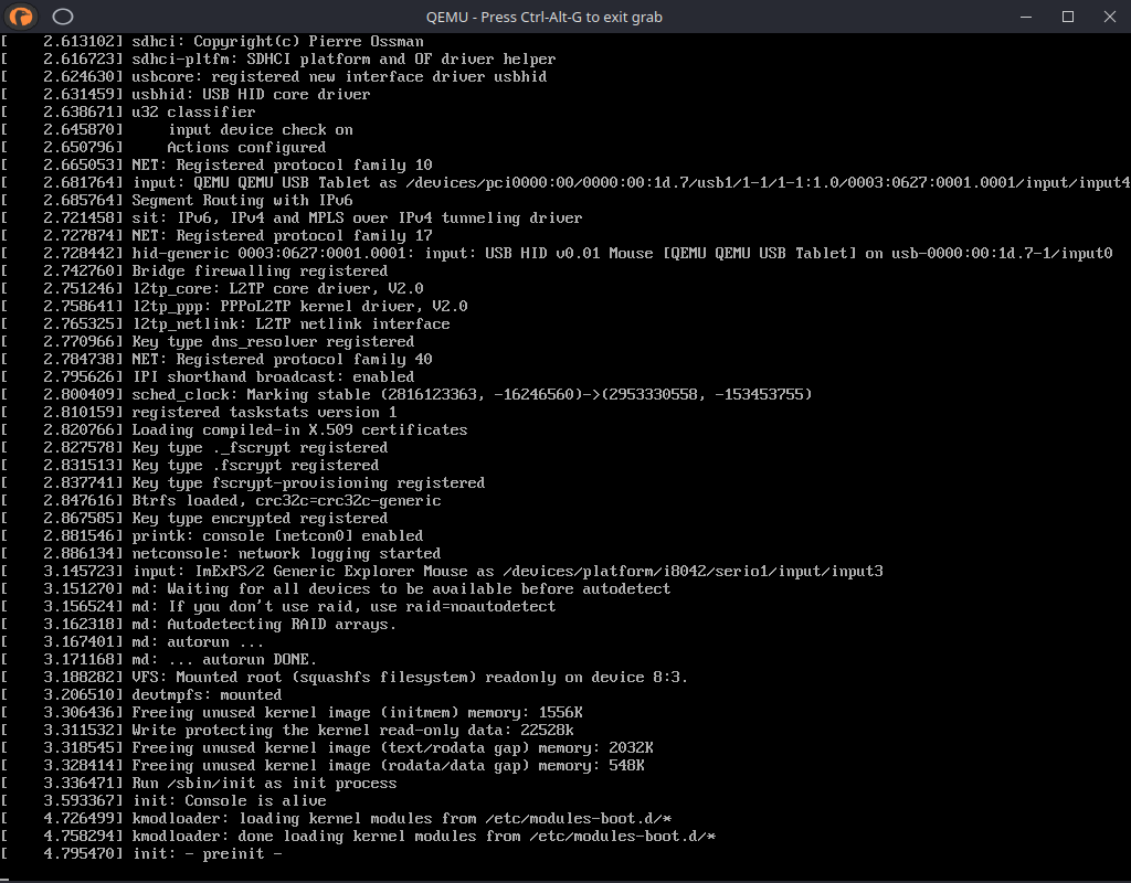 1 X86 Virtual Machines — Tanowrt Embedded Linux Distibution Master
